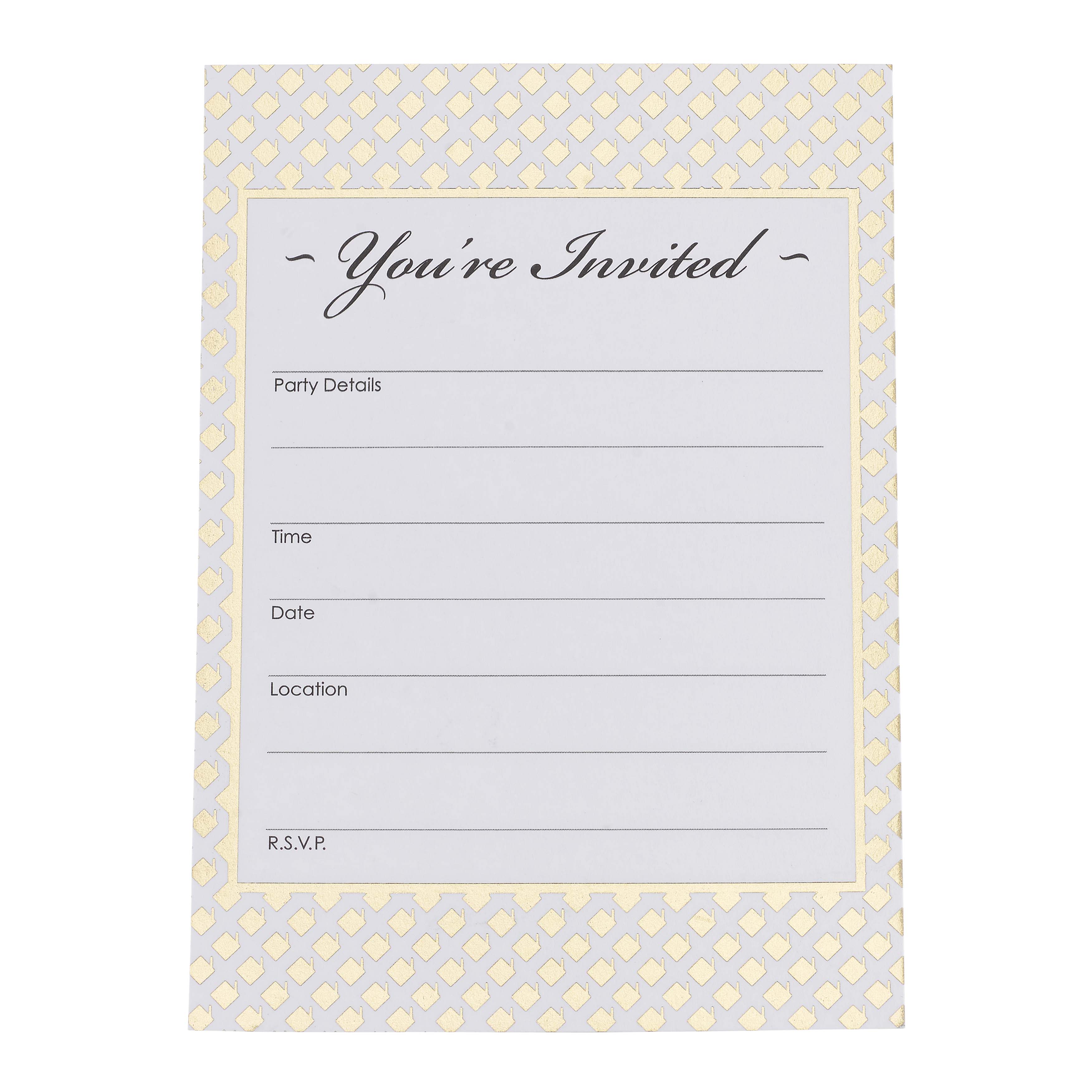Party Invitations - Rembrandt Grad